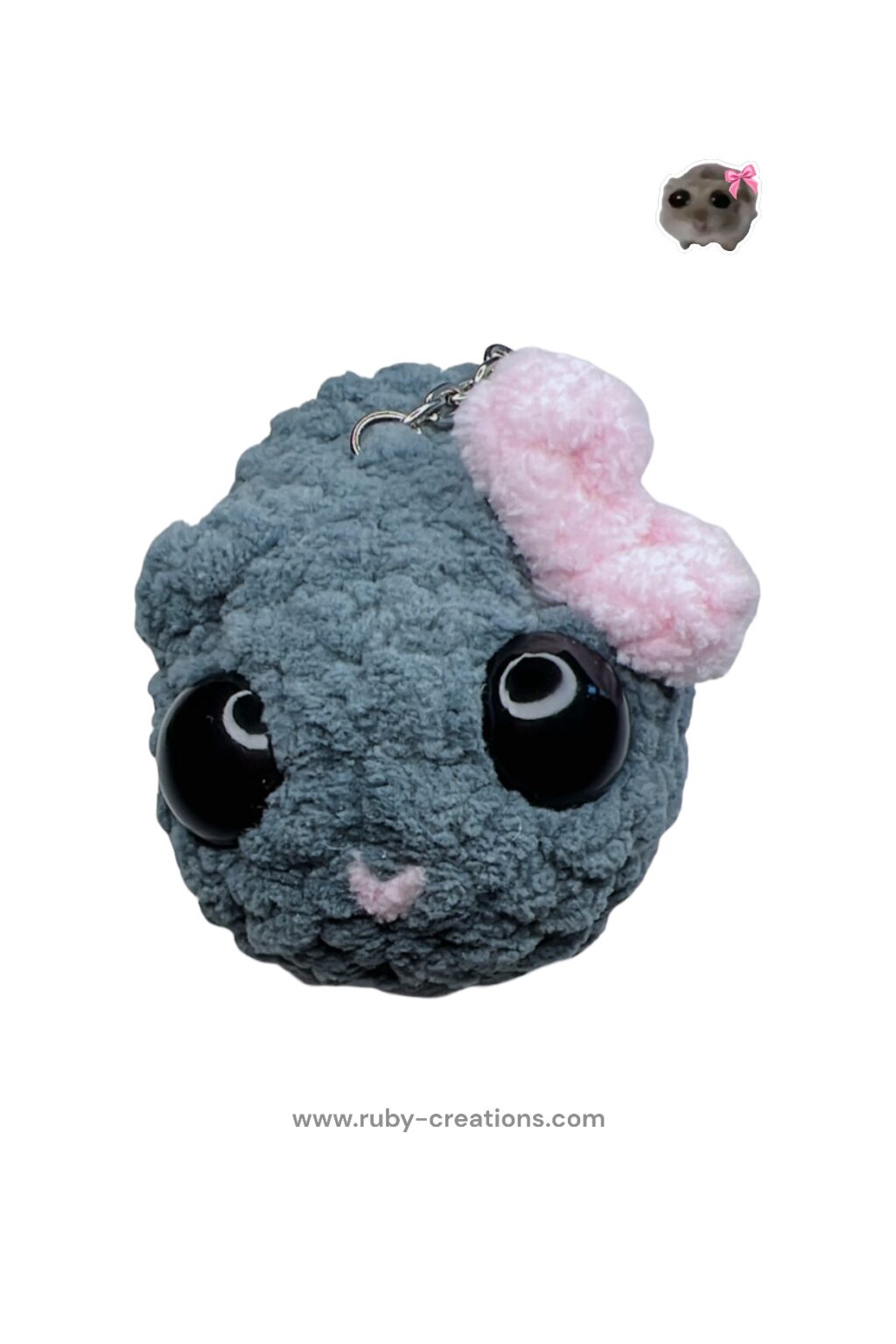 Sad But Adorable! Crocheted Sad Hamster Meme Plushie - Ruby Creations